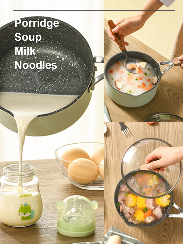 Buy Wholesale China Small Soup Pot Double Side Etched Triply Stainless ...