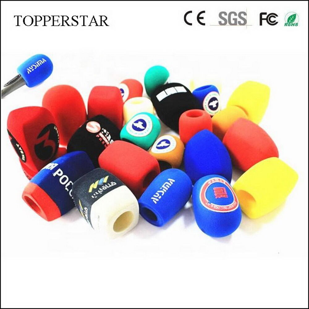Square Shape Tube Microphone Flag Camera Video Microphone Foam Cover ...
