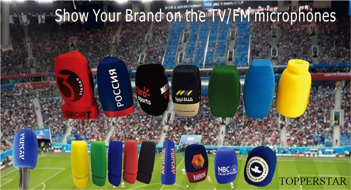 Buy Wholesale China Printed Logo Microphone Foam Windscreen Windshields ...