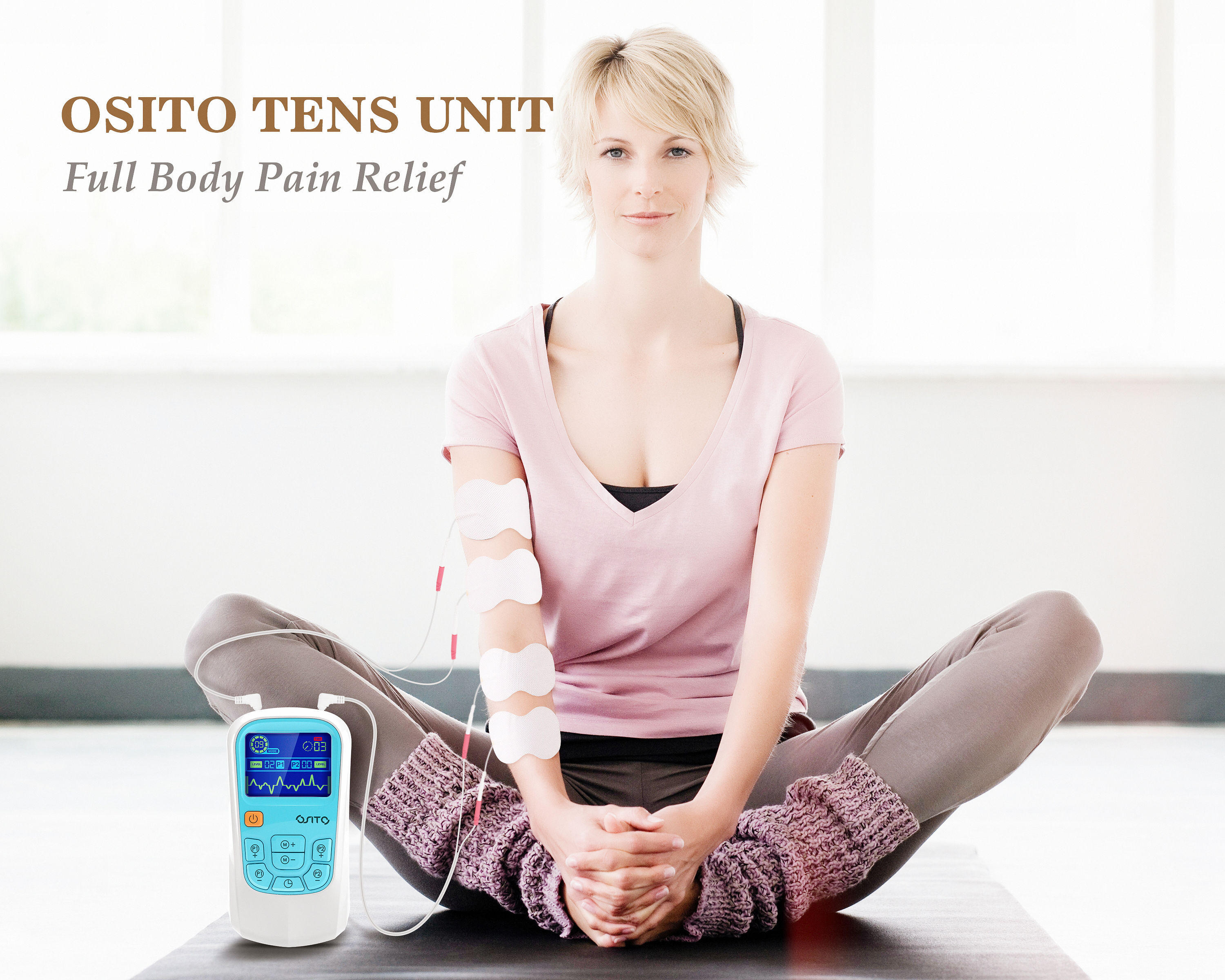 Buy Wholesale China Rechargeable Tens Unit Handheld Electronic Pulse ...