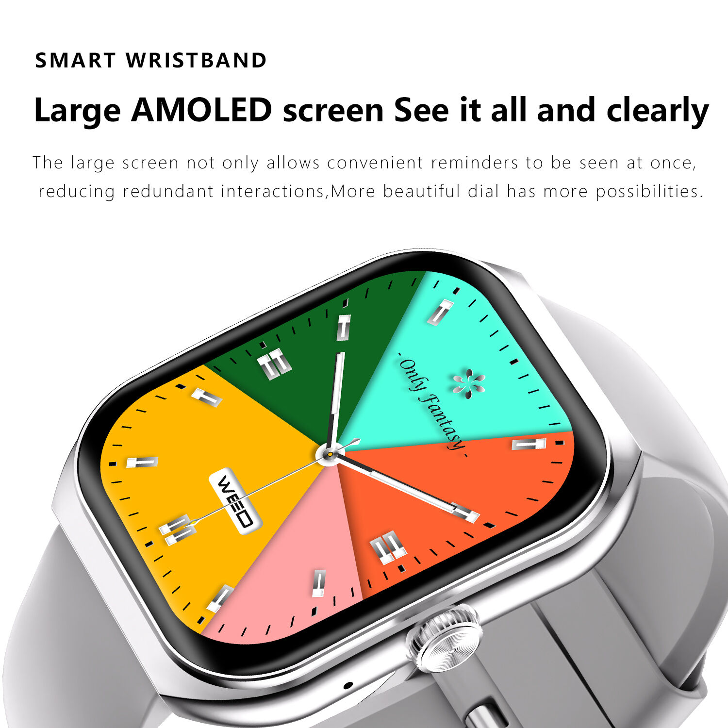 2024 Oem Odm Dafit App J126 Amoled Screen Smartwatch Bt5.3 Call Reloj ...