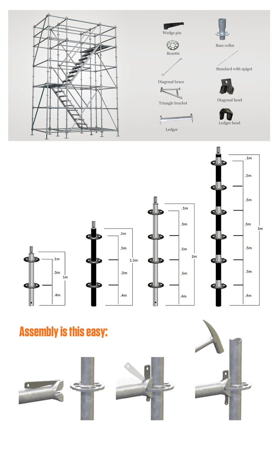 Galvanized Catwalk Grating Stage Boards High Profile Steel Plank Oem ...