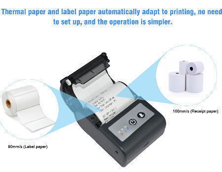 Odm 2inch 58mm Mini Usb Mobile Pos Thermal Label Sticker Printer For ...