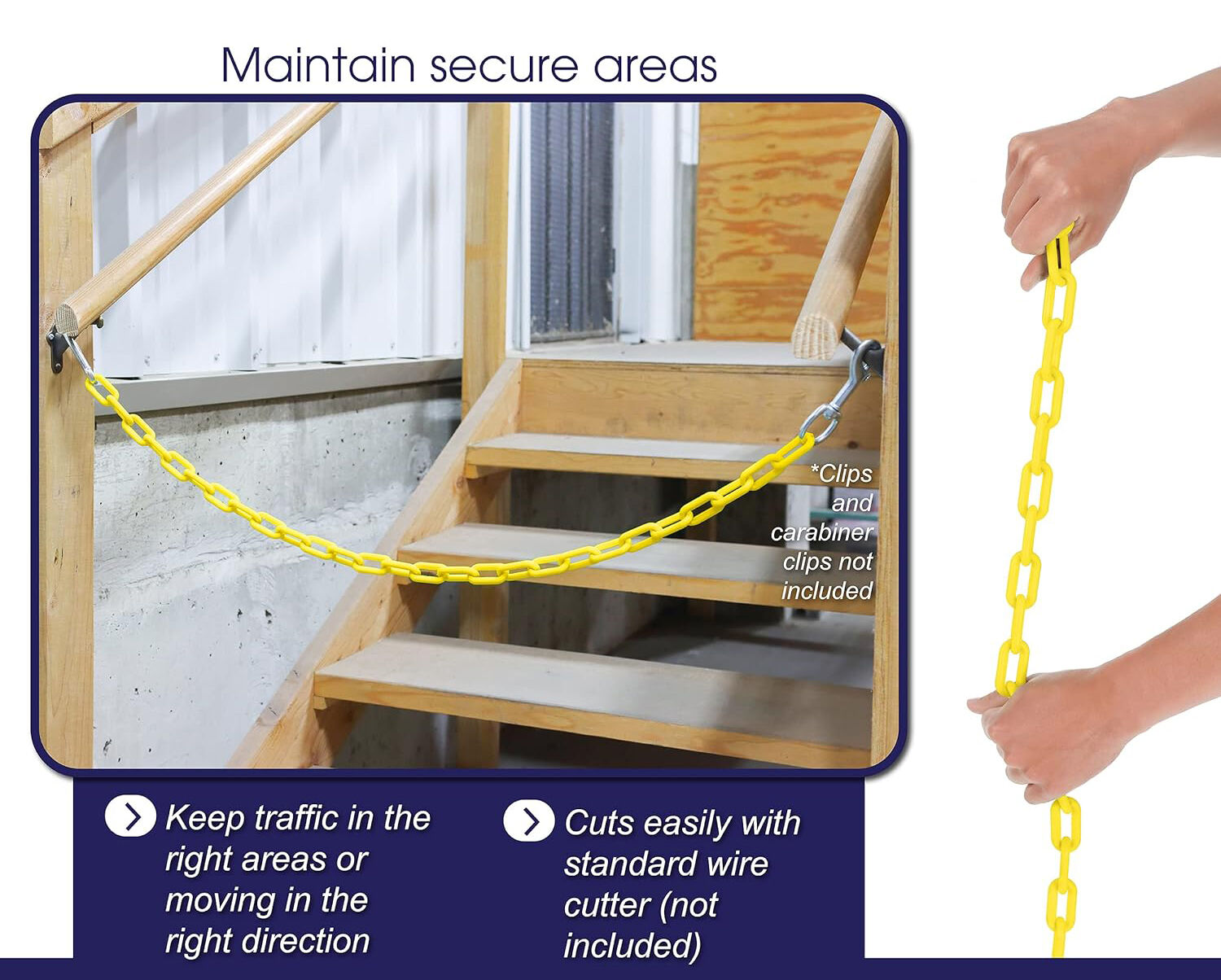 Buy Wholesale China Different Size Plastic Warning Traffic Safety Chain ...