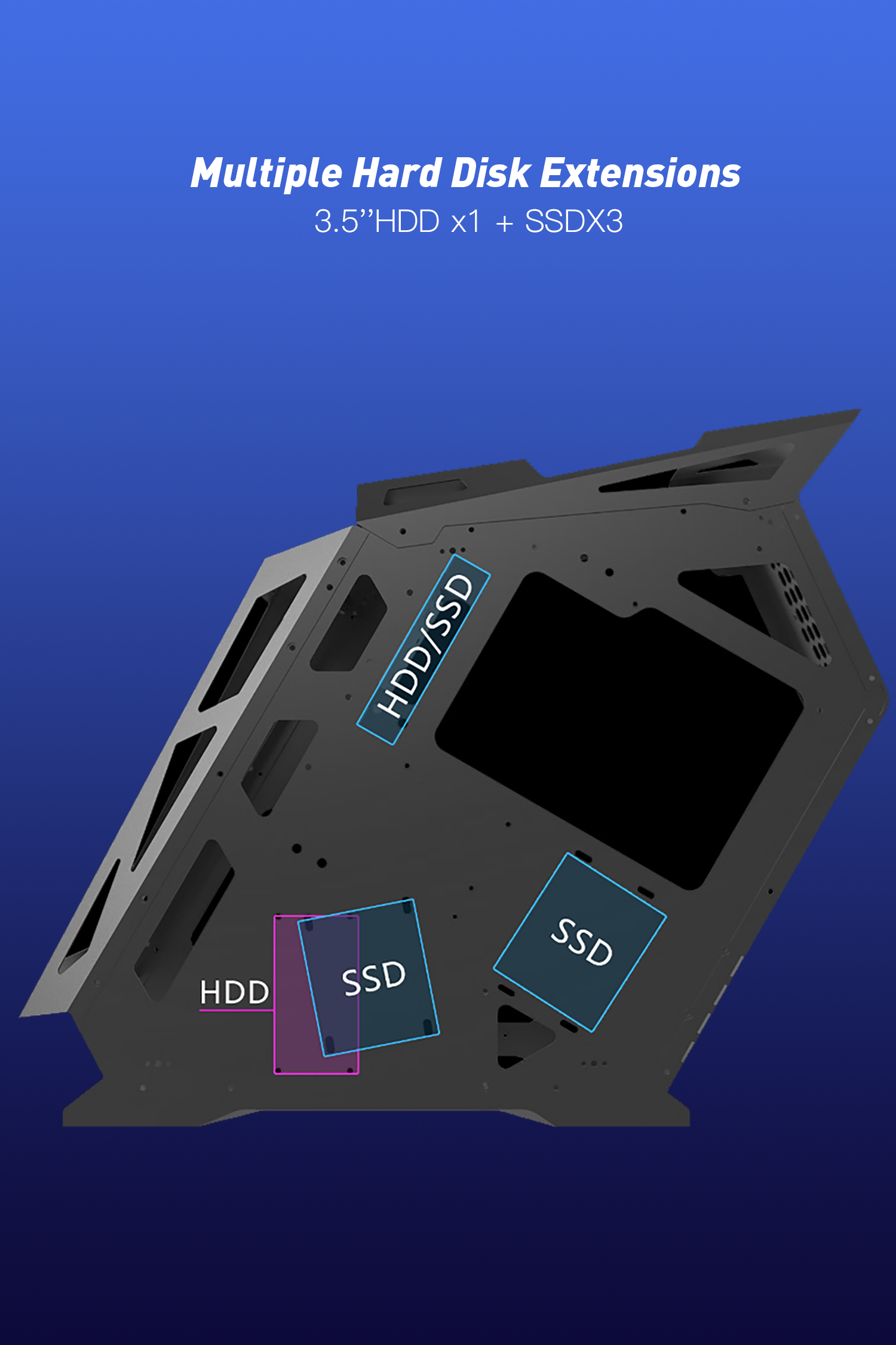 Casing Komputer Aliran Udara Tinggi, Casing Pc Seri F922, Pendingin Air Maks 240mm, Casing Game ...