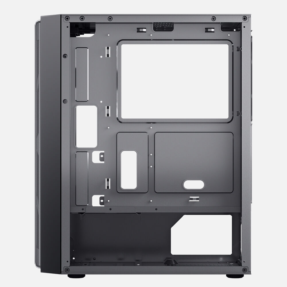 Gaming Atx Mid Tower Computer Pc Gaming Case With Side Tempered Glass ...