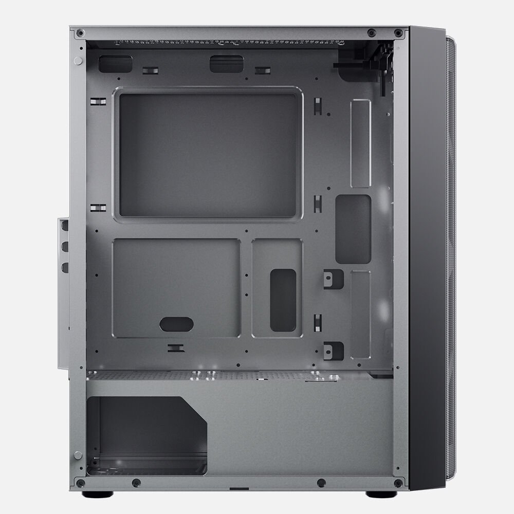 Gaming Atx Mid Tower Computer Pc Gaming Case With Side Tempered Glass ...