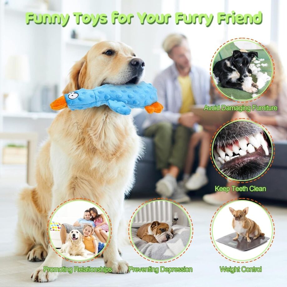 Buy Wholesale China Custom Durable Interactive Dog Toy Duck Shape Crinkle No Stuffing Plush Dog ...