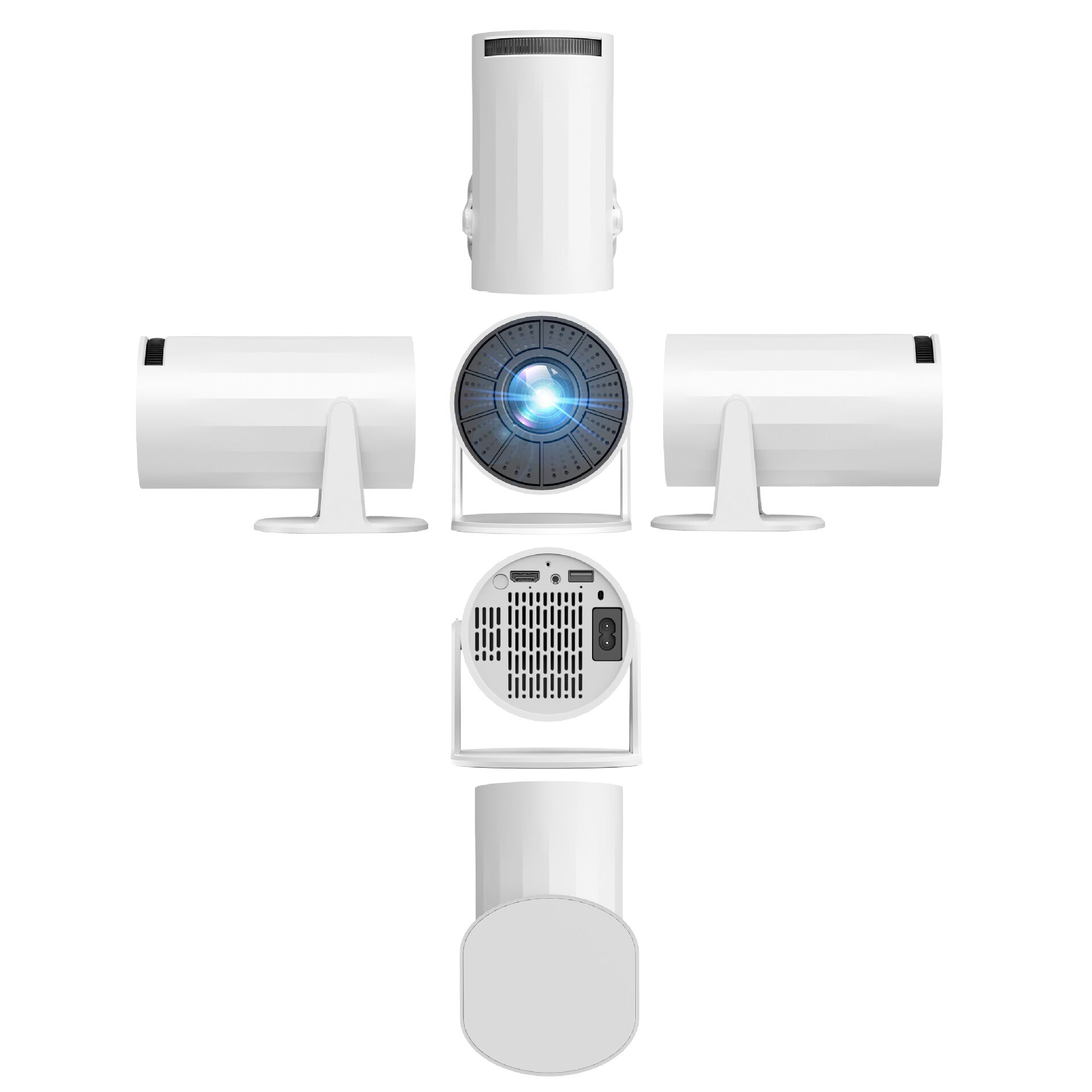 Best Selling Hy300 Smart Mini Projector 4k Support Video Data Show ...