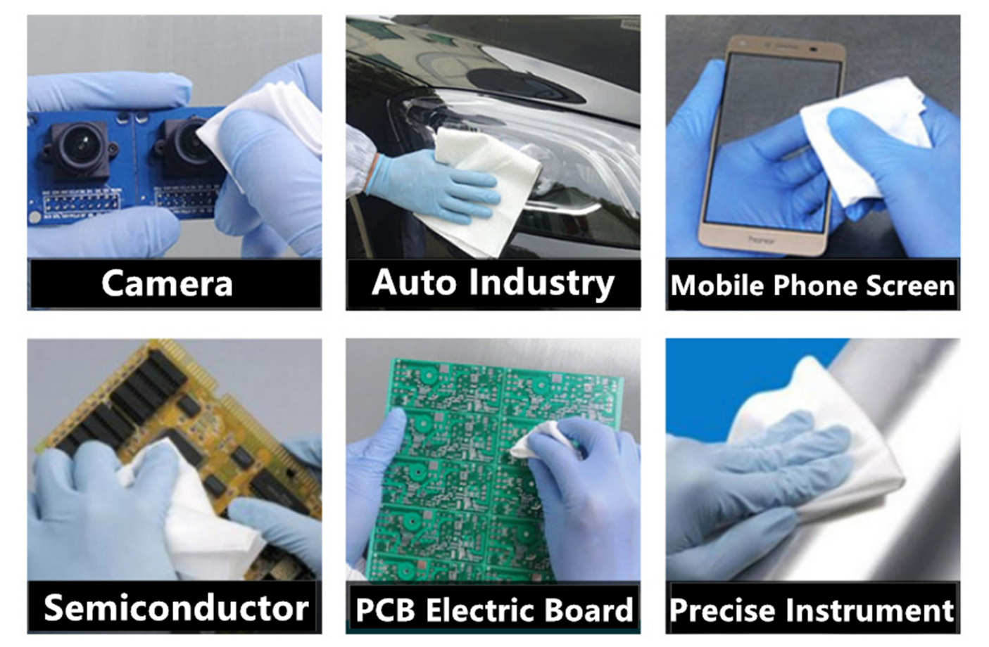 Factory Direct High Quality China Wholesale Industrial Dust Free Wiping ...