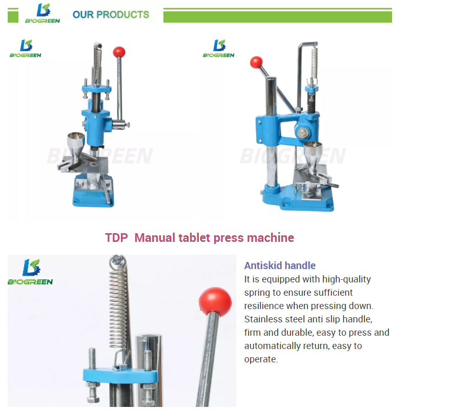 Factory Supply Tdp0 Manual Tablet Press Machine Pharma - Buy China ...