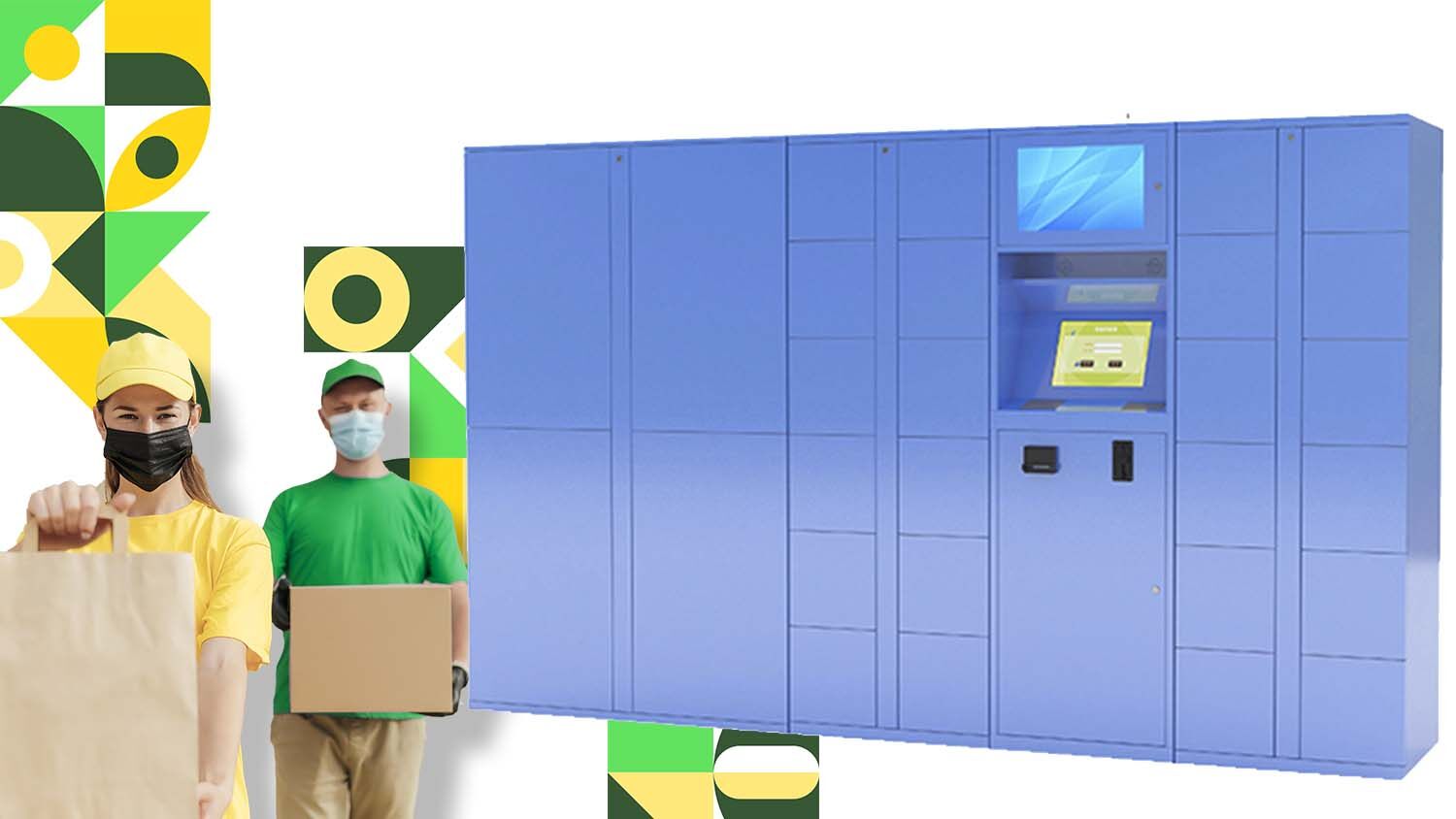 Buy Wholesale China Industrial Pc Parcel Delivery Lockers With Sms ...