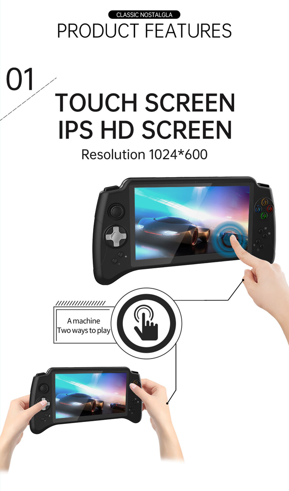 Buy China Wholesale X X17 Handheld Game Player Wifi Bt Android 7.0 ...