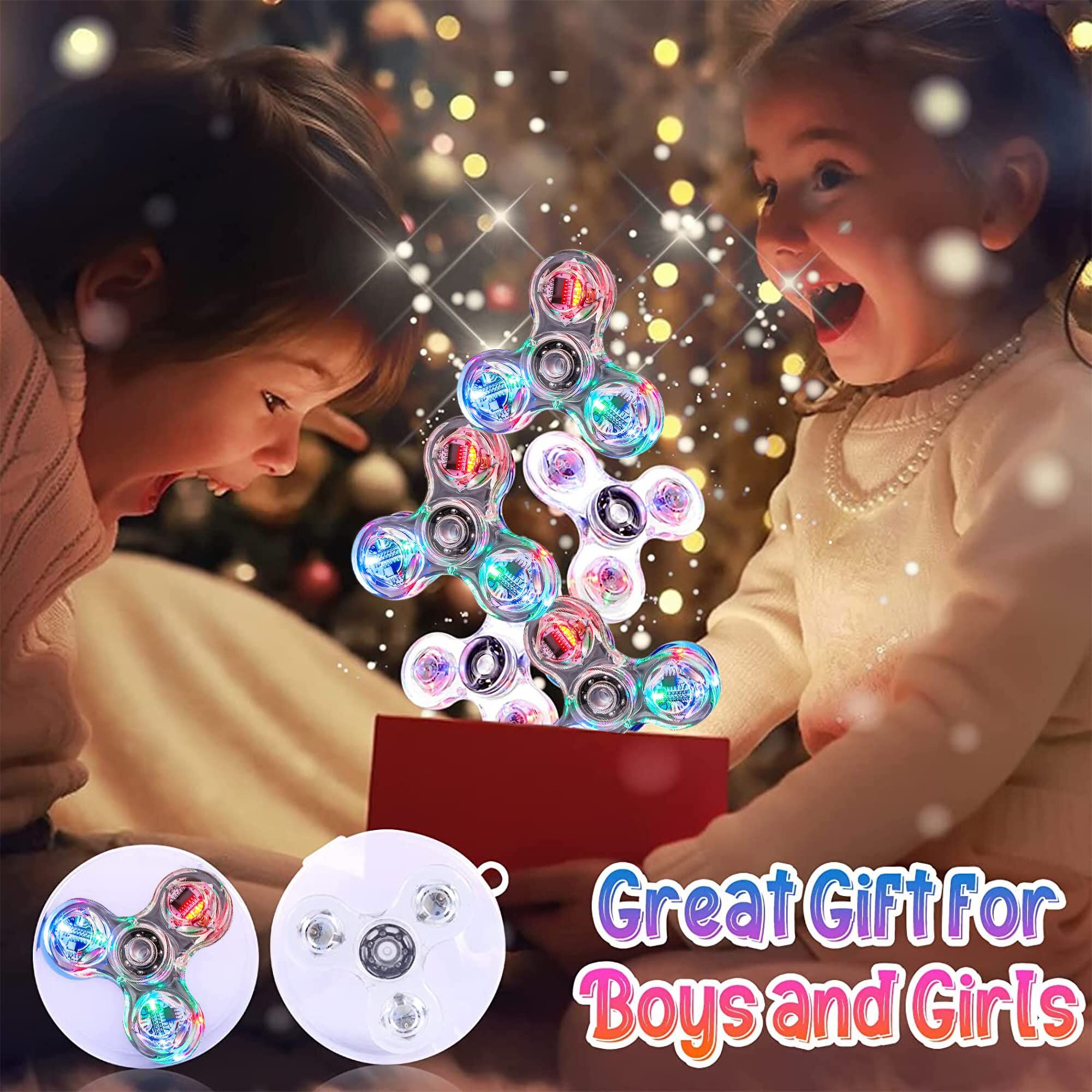 Led Crystal Fidget Toy For Children And Adults, Led Crystal Fidget Set ...