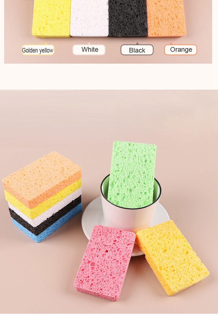Buy Wholesale China Wholesale Wood Pulp Cotton Sponge Wipe Sponge Pepsi ...