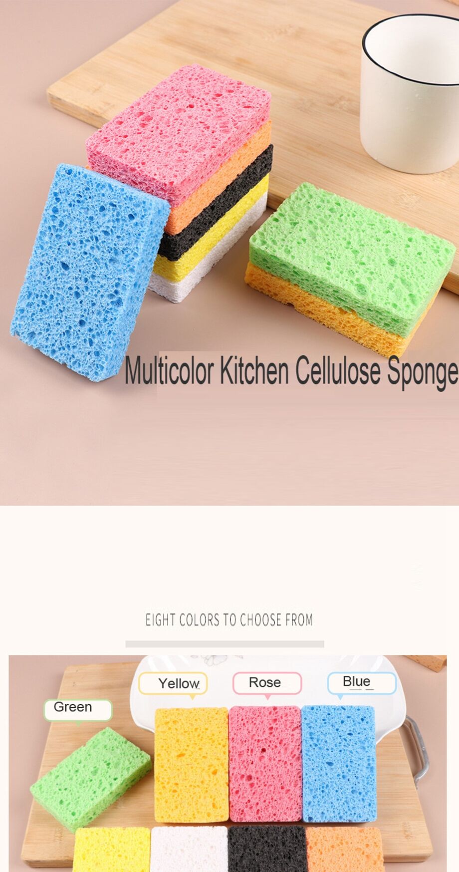 Buy Wholesale China Wholesale Wood Pulp Cotton Sponge Wipe Sponge Pepsi ...