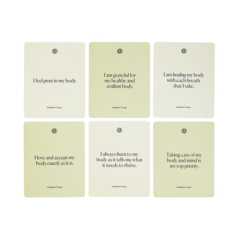 Custom Mental Health Affirmation Cards Deck Printing Affirmation Cards ...