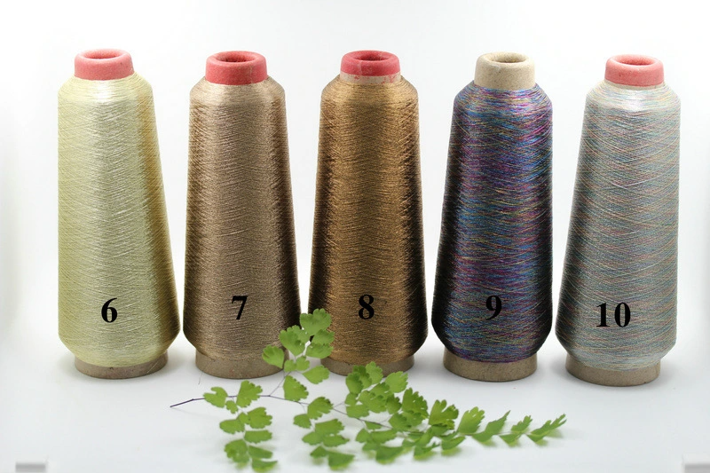 Skylark High Quality Polyester Nylon Thread Gold And Silver Metallic ...