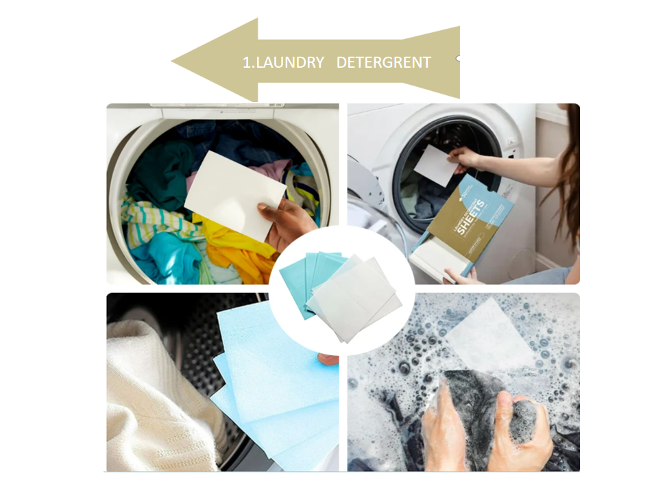 Detergent Sheets Laundry Strips Eco Friendly Sheet Laundry Paper Soap Sheets - Expore China ...