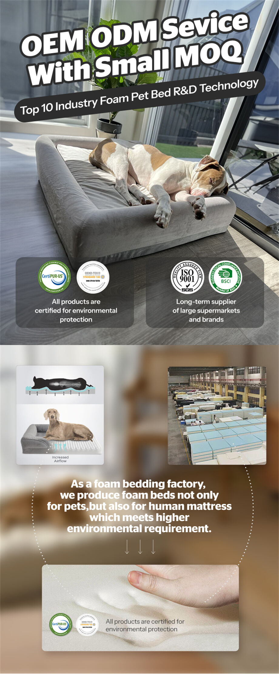 Foldable Human Dog Bed For People Adults, 2 In 1 Calming Human Size ...