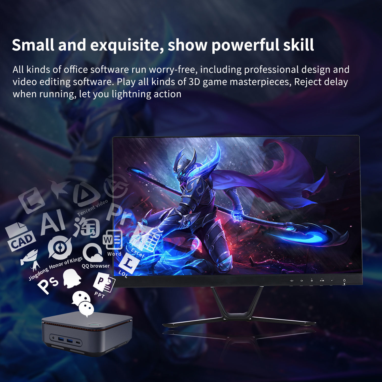 Buy China Wholesale Best Factory Price Mini Pc I7 I9 Ddr4 Ddr5 Gaming ...