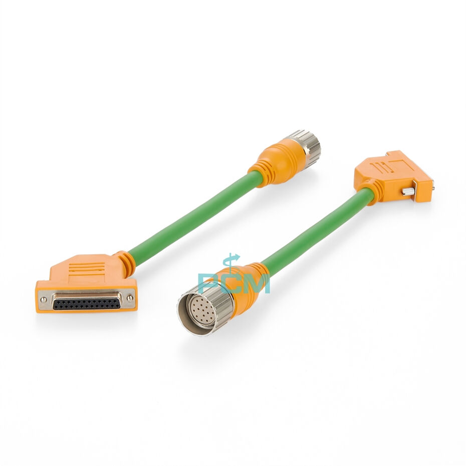 M23 Cable Assemblies 6fx5002-2ca11-1ad0 Servo Encoder Signal Feedback ...