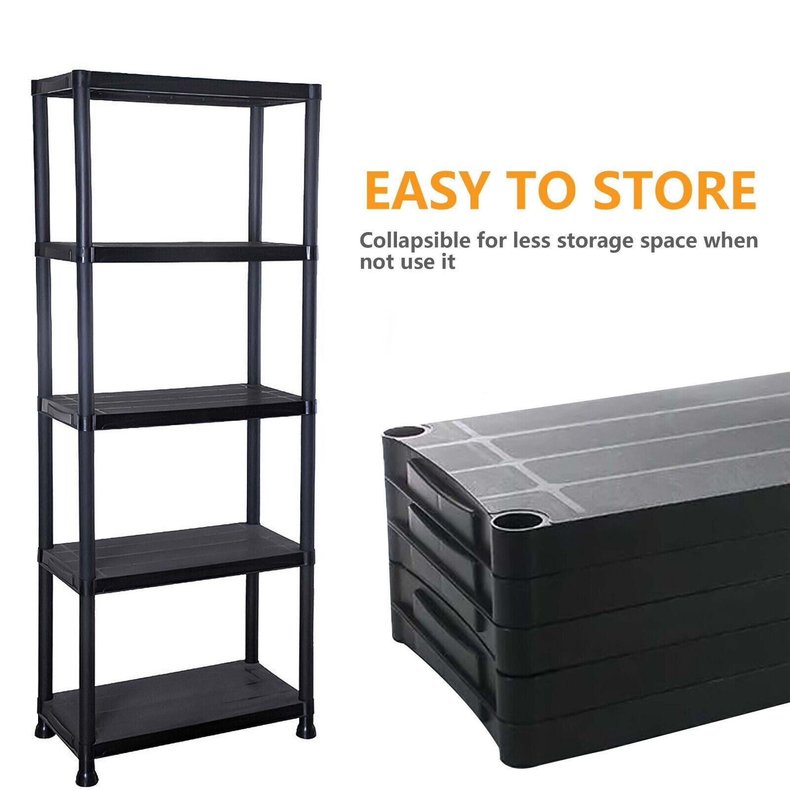 Plastic Heavy Duty Shelving Rack Storager Unit - Buy China Wholesale ...