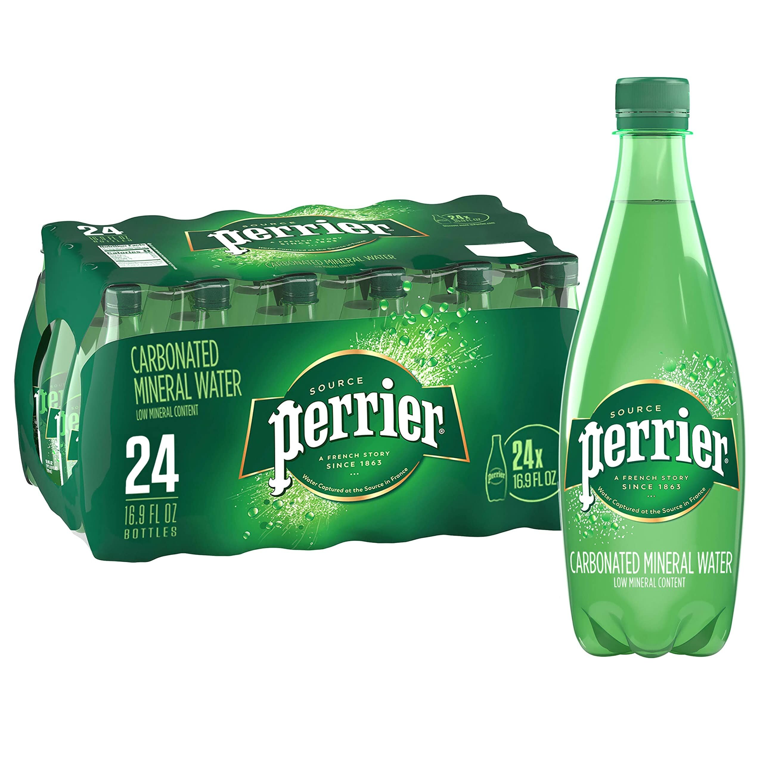 Buy Wholesale United States Perrier Lemon Sparkling Water Glass Bottle ...