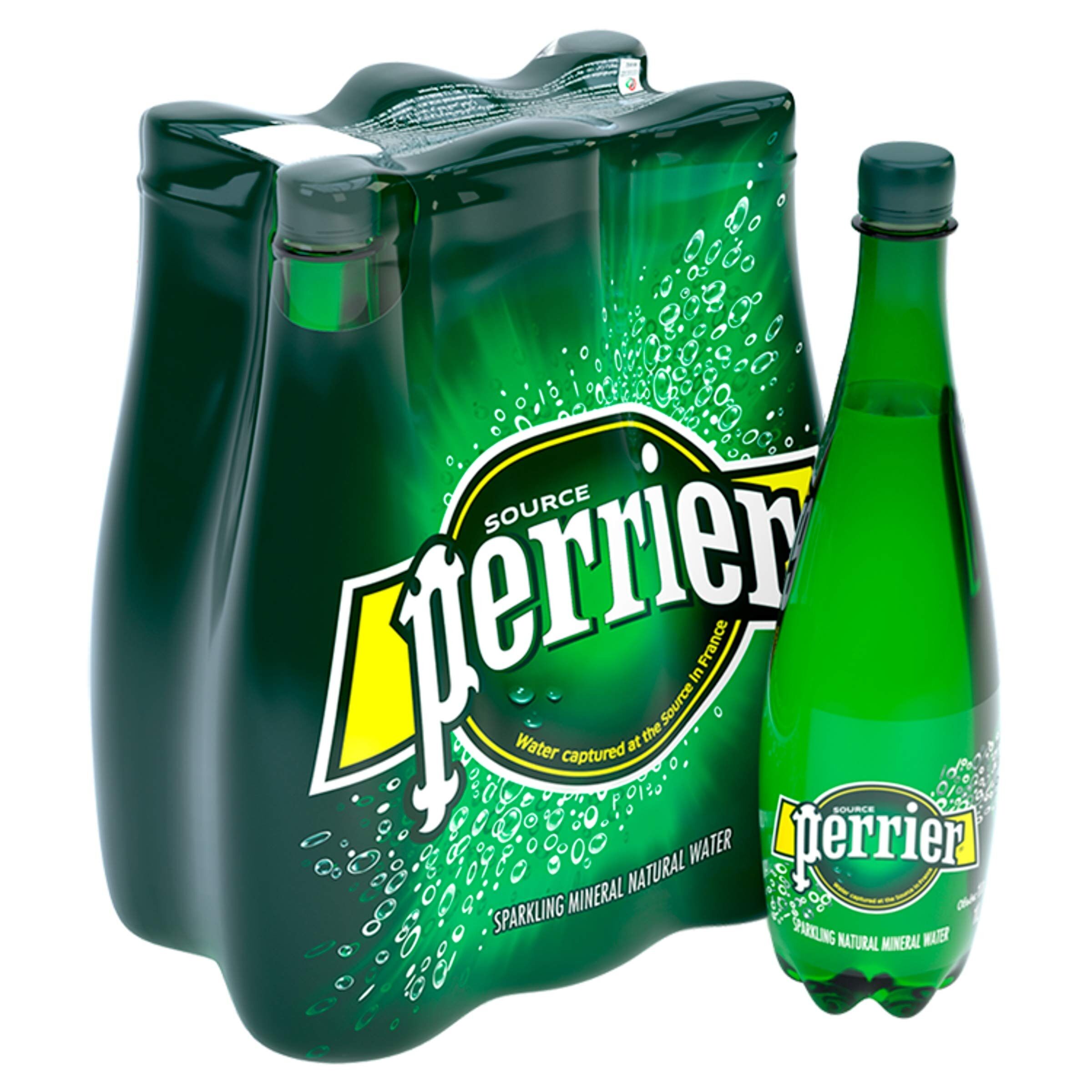 Buy Wholesale United States Perrier Lemon Sparkling Water Glass Bottle ...