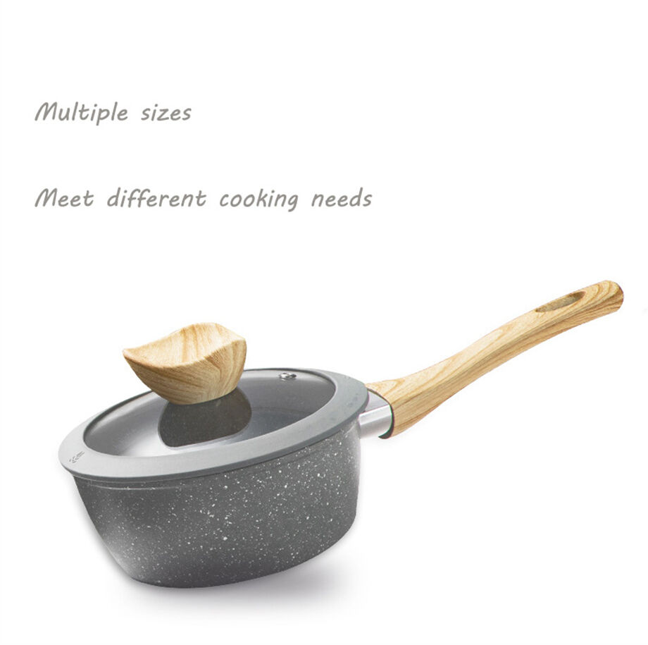 Hot Selling Marble Maifan Stone Nonstick Pan Business Gift Household ...