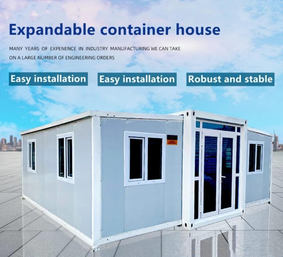 Grande Extended Foldable Prefab Container Homes 20ft Folding Living ...