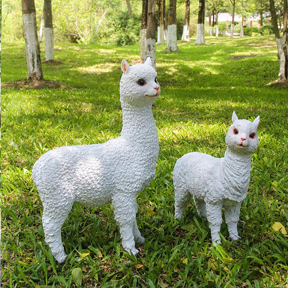 Modern Garden Sculpture Life Like Animal Realistic Dog Indoor Outdoor ...