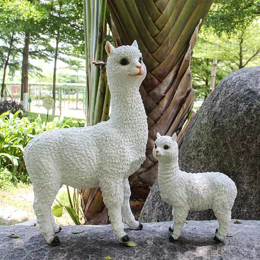 Modern Garden Sculpture Life Like Animal Realistic Dog Indoor Outdoor ...