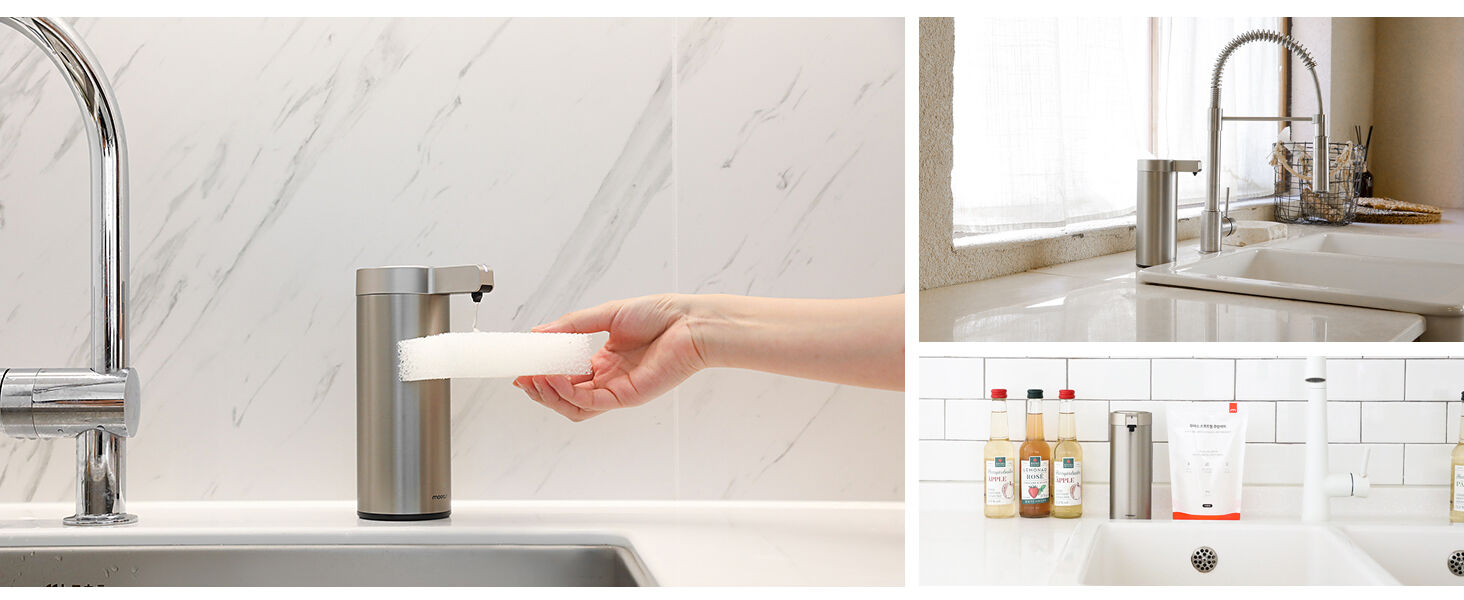 Buy Wholesale South Korea Automatic Liquid Soap Dispenser, Stainless ...