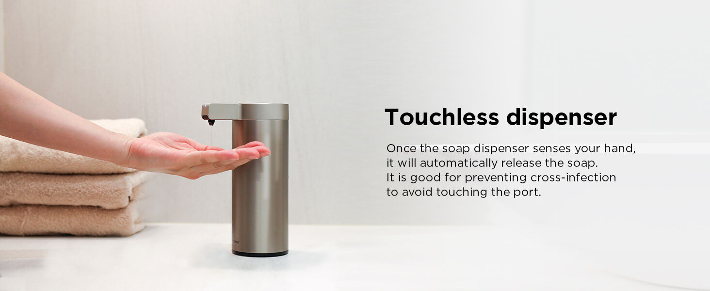 Buy Wholesale South Korea Automatic Liquid Soap Dispenser, Stainless ...