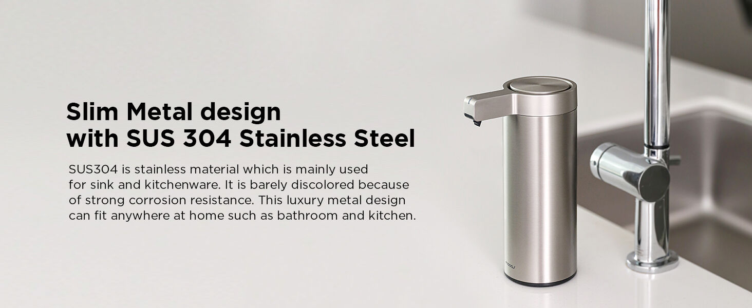 Buy Wholesale South Korea Automatic Liquid Soap Dispenser, Stainless ...