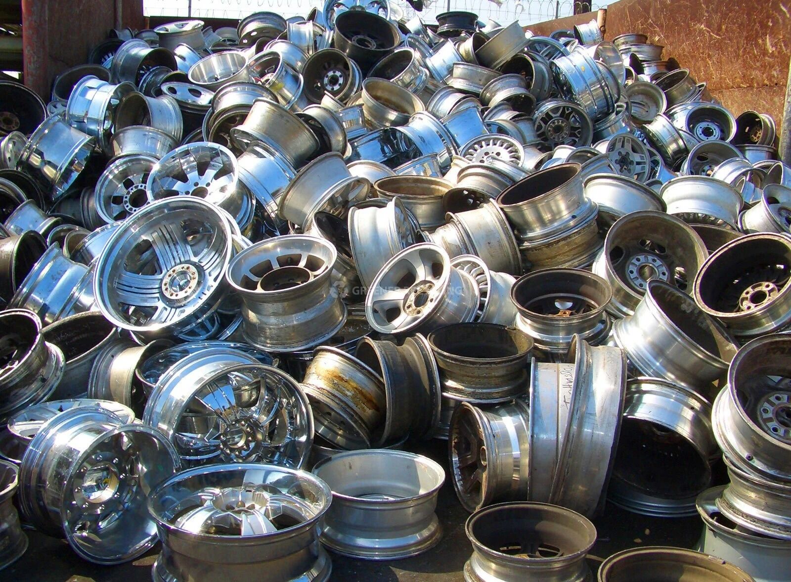 Hot Sale Aluminum Alloy Wheel Scrap High Quality 99.9% Purity Scrap ...