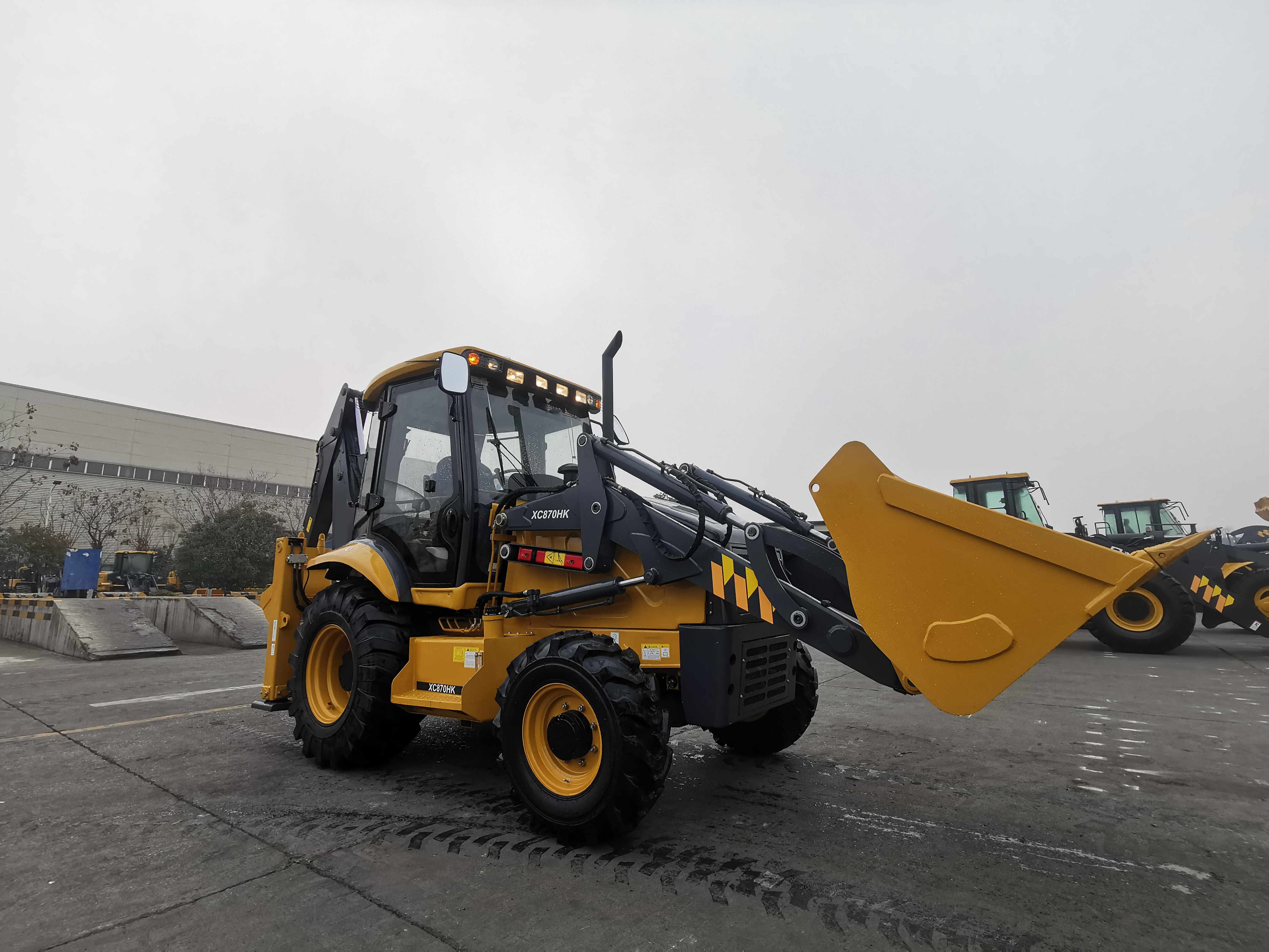 Backhoe Loader Xc870hk Wheel Backhoe Loader With Cheap Price In Turkey ...