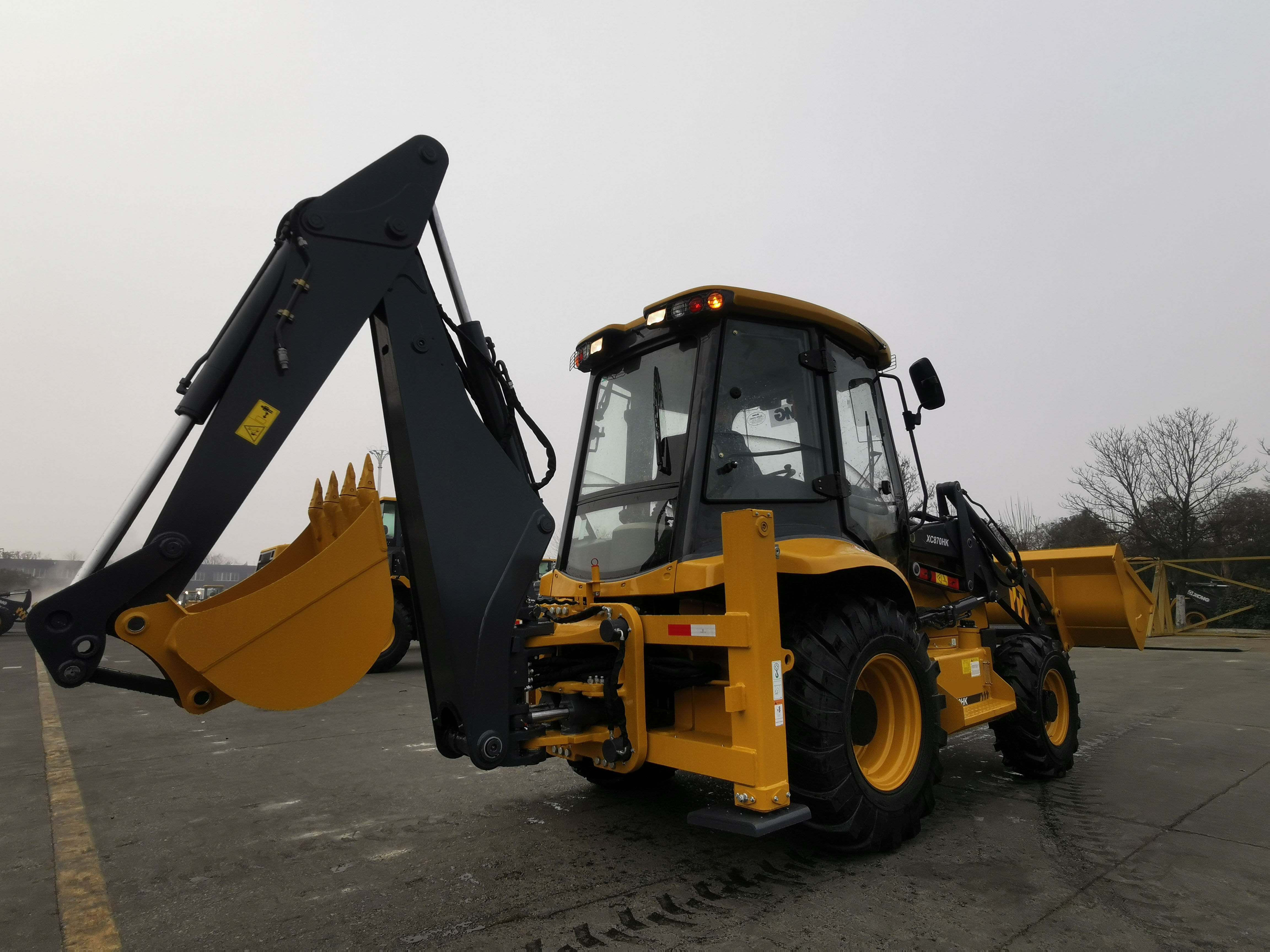 Backhoe Loader Xc870hk Wheel Backhoe Loader With Cheap Price In Turkey ...