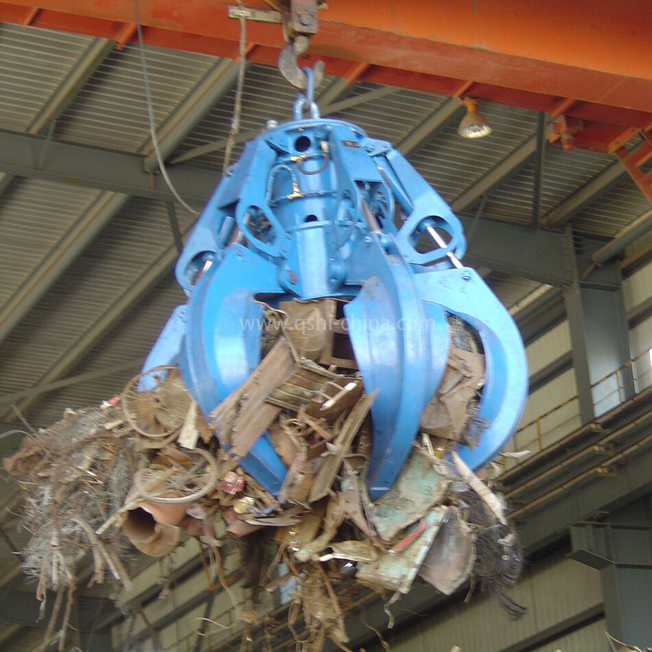 Buy China Wholesale Electrical Hydraulic Slag Ash Grab Bucket Orange ...
