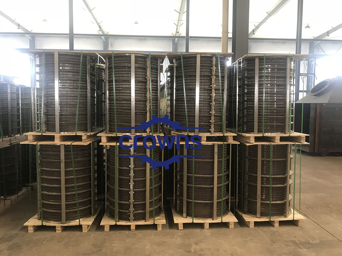 High Quality Durable Using Slot Screw Press Screen For Kitchen Waste ...