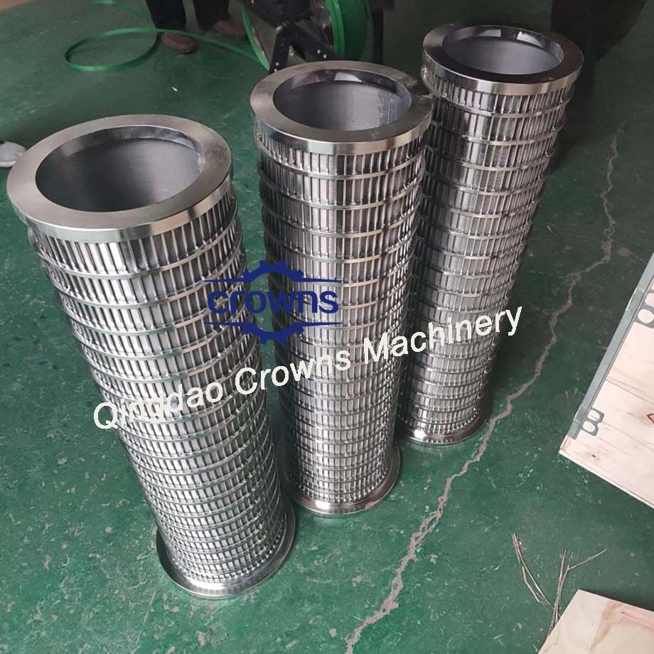 High Quality Durable Using Slot Screw Press Screen For Kitchen Waste ...