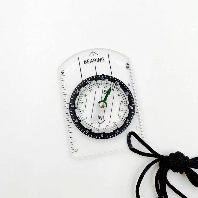 Buy Wholesale China Outdoor Transparent Mini Acrylic Scale Compass Map ...