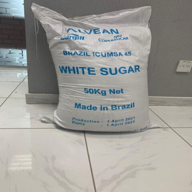 Icumsa 45 White Refined Brazilian Sugar Best Price Sugar Icumsa 45 ...