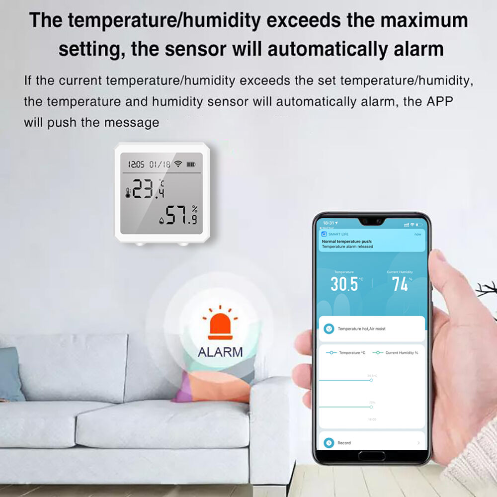Buy Wholesale China Smatrul Tuya Wifi Smart Temperature And Humidity ...