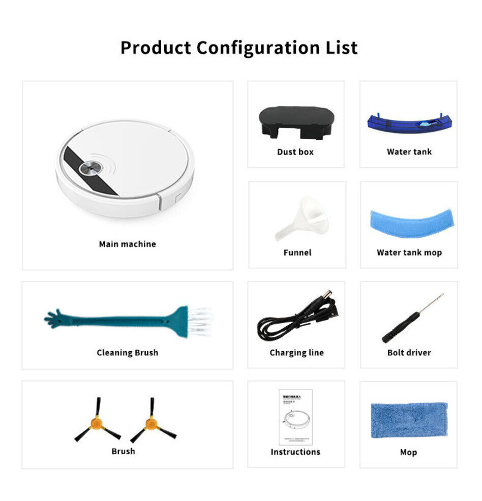 Buy Wholesale China Robot Vacuum Cleaner Floor Cleaning Sweep Robot ...