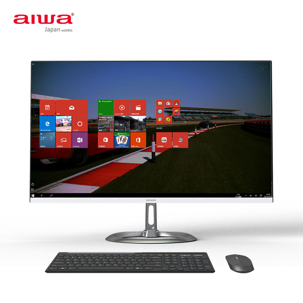 Aiwa Oem Odm All In One Pc 24'' Ddr4 8gb Ram 256gb Ssd Set All-in-one Desktop Pc Gaming Computer ...