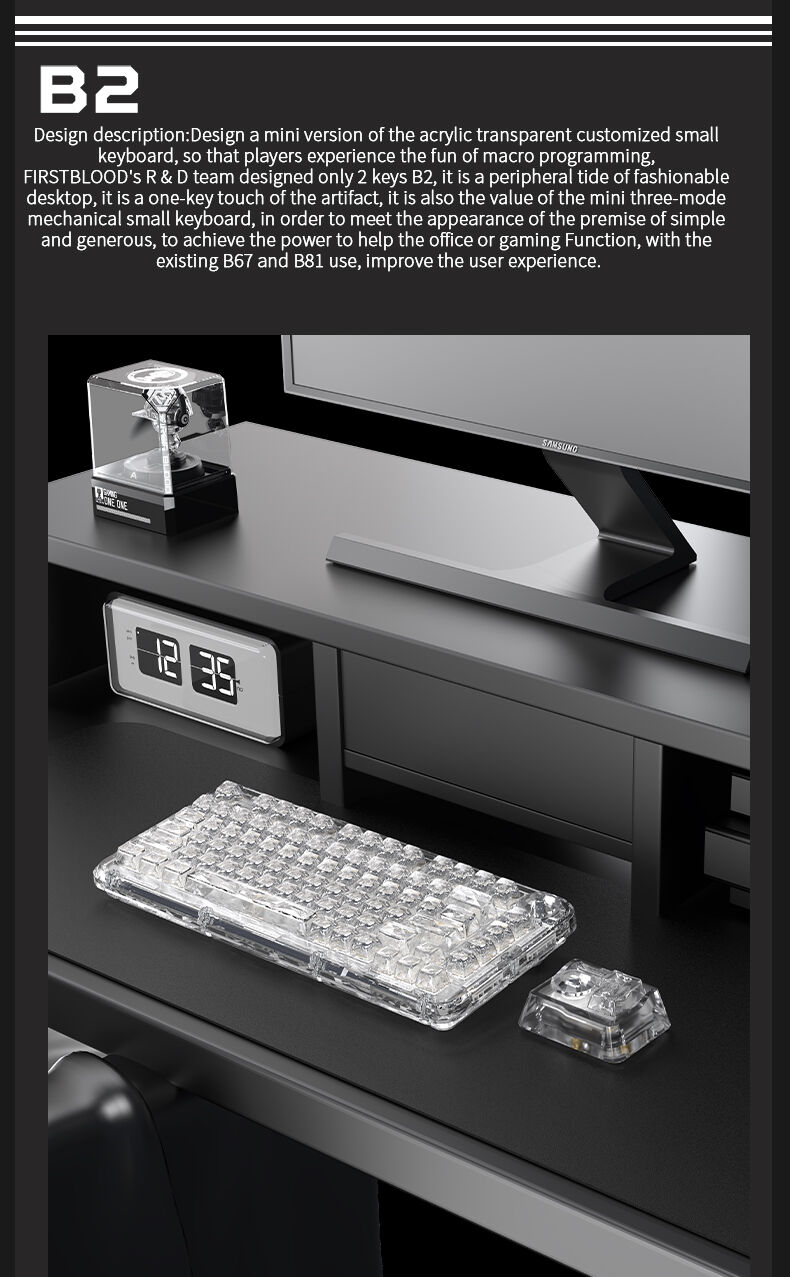 Buy Wholesale China Oem Firstblood B2 Crystal Transparent Acrylic Mini ...