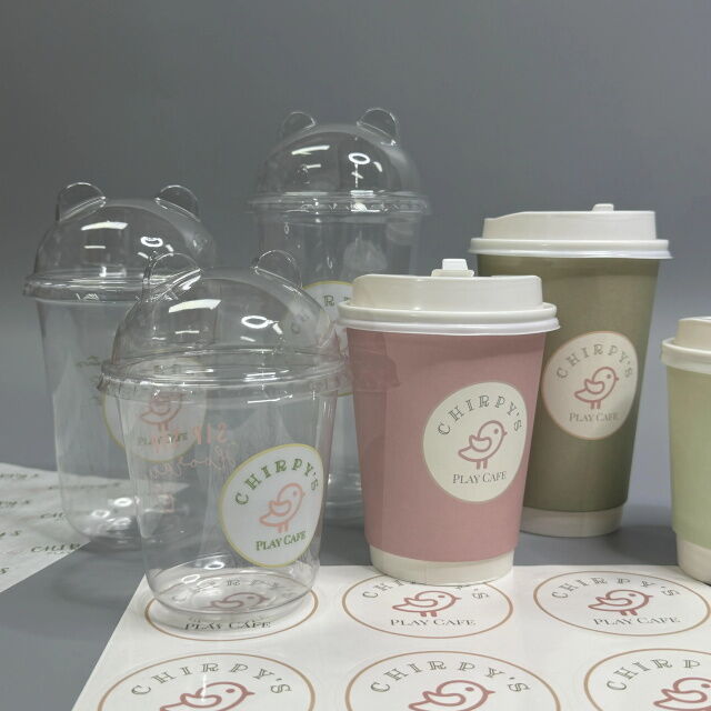 Custom Logo Printed 12oz 16oz 20oz 24oz Disposable Plastic Cups Clear ...