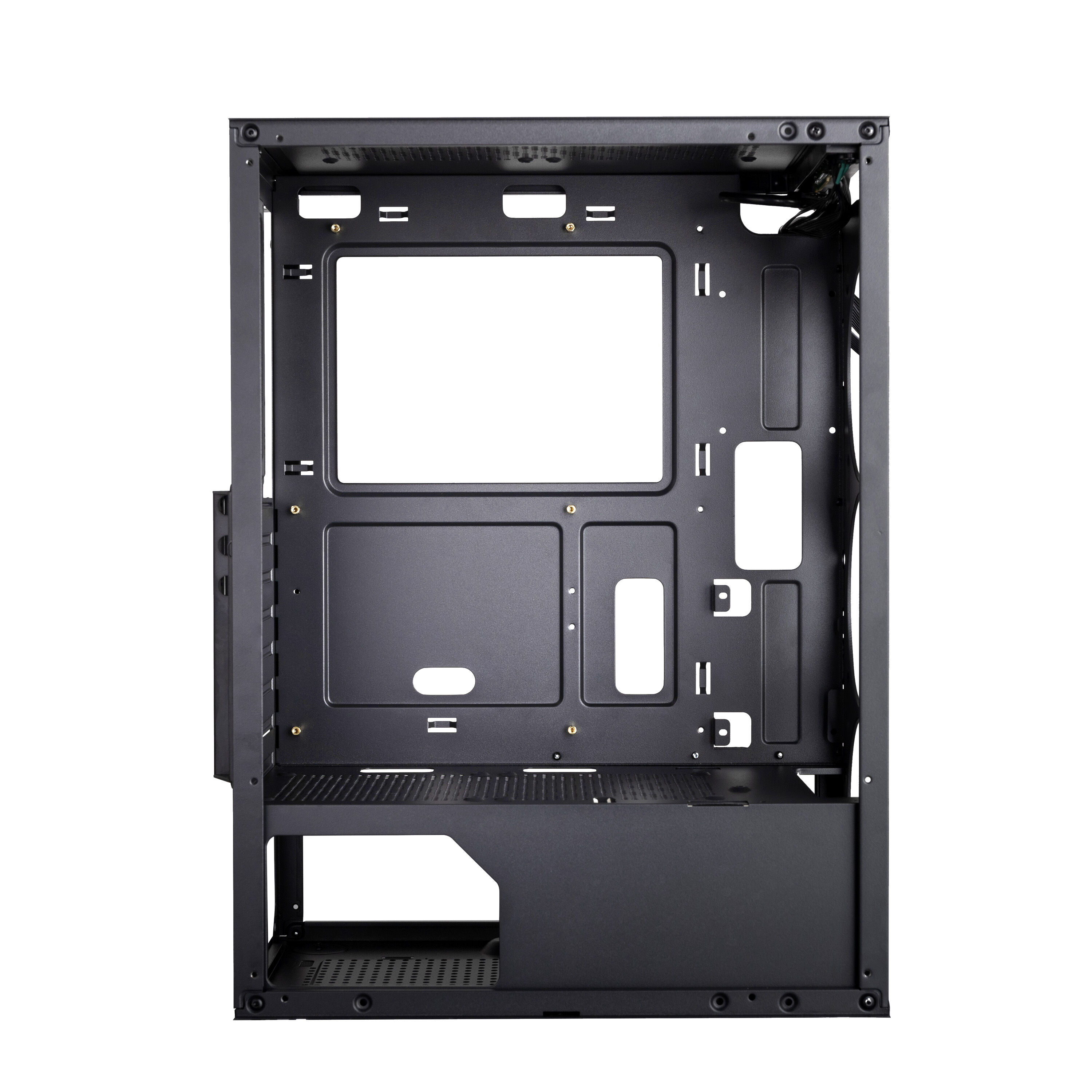 Gaming Atx Mid Tower Computer Pc Case With Side Tempered Glass Side ...